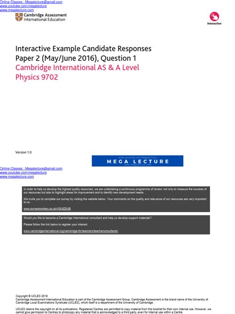 Interactive Example Candidate Responses Pdf Waves Physical Phenomena
