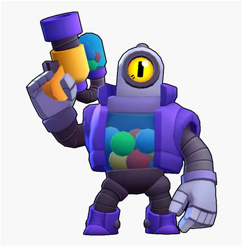 Brawl Stars Wiki Brawl Stars Brawler Rico HD Png Download Kindpng