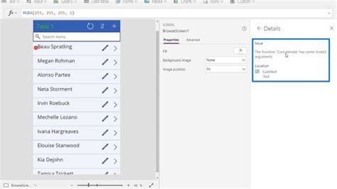 microsoft power apps tutorial error checking master data skills ai