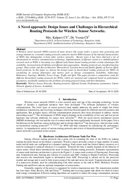 Pdf A Novel Approach Design Issues And Challenges In Hierarchical