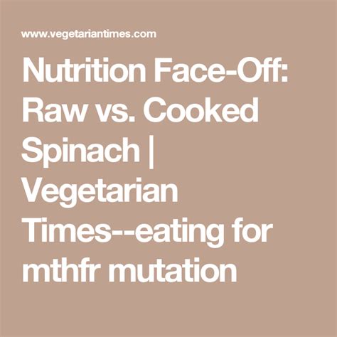 Nutrition In Raw Spinach Vs Cooked At Christina Gonzales Blog