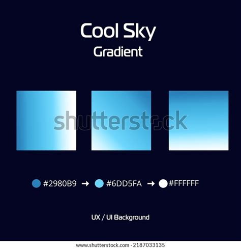 Ux Ui Color Pallets Background Design ภาพประกอบสต็อก 2187033135