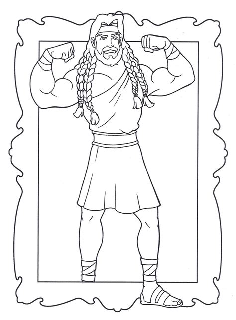 Sanson Para Colorear Imagui
