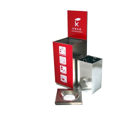 ถังขยะสแตนเลสแยกประเภทขยะ สแตนเลส 304 ราคาต่อชุด