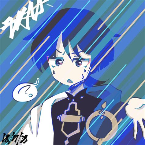Wanderer Fanart Genshin Impact Hoyolab