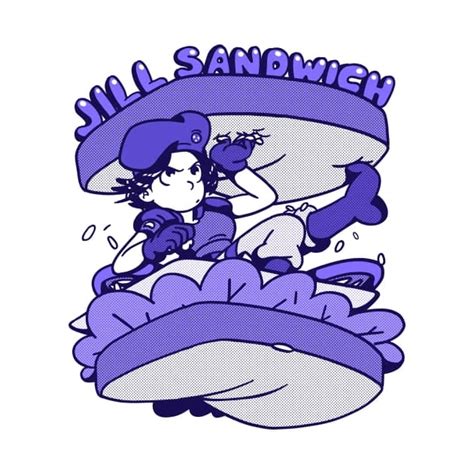 Jill Sandwich Resident Evil T Shirt The Shirt List