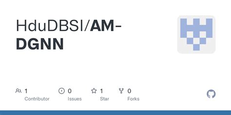 GitHub HduDBSI AM DGNN