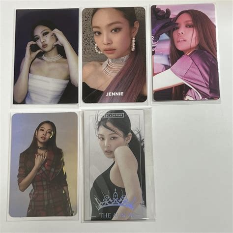 Blackpink Jennie 小卡 Born Pink The Album K4特典卡 蝦皮購物