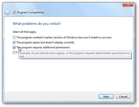 Using Program Compatibility Mode In Windows 7