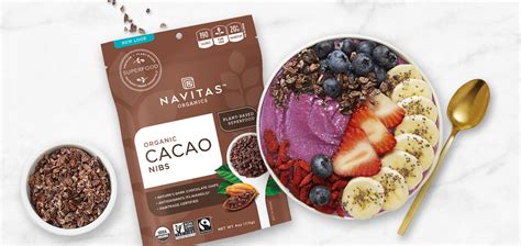 Organic Cacao Nibs Navitas Organics