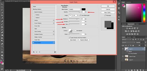 How To Create Drop Shadow In Photoshop Clipping Path Action