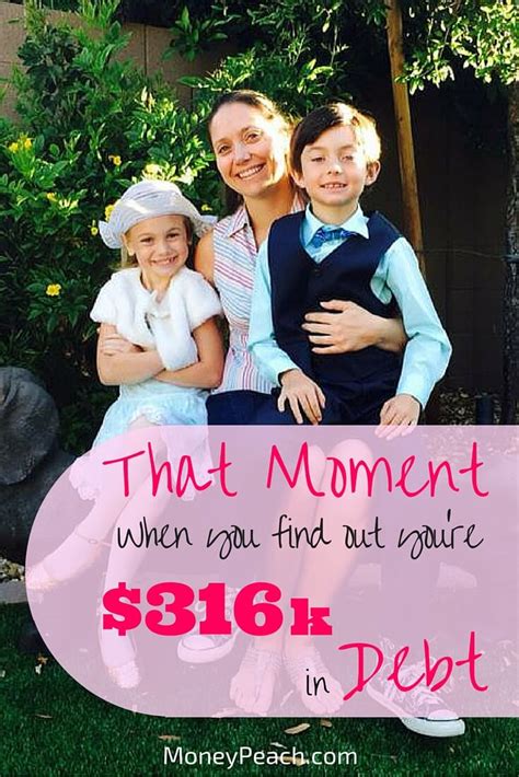 Debt Success Story Single Mom Wipes Out 316k Of Debt Money Peach