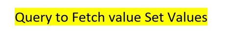 Oracle Applications Blog Query To Fetch Value Set Values