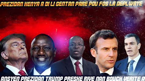 Lavwadlamerik Me Enfòmasyon Alawonn Badè Ayiti Kou Lotbò Dlo YouTube