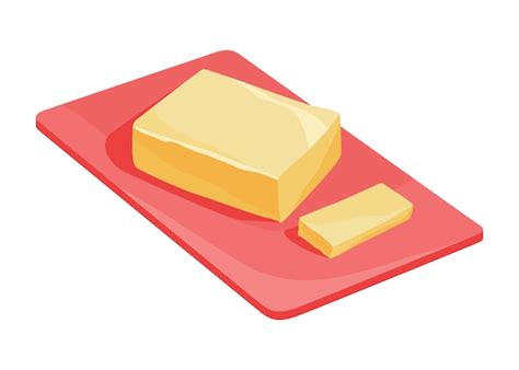 Manteiga margarina ou barrar Tijolo amarelo de produtos lácteos