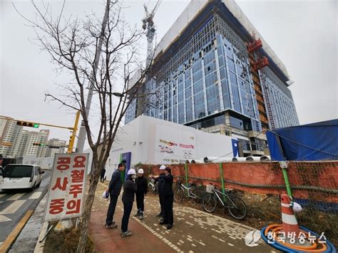 김포시 비산먼지 잡으러 건설공사장 특별점검