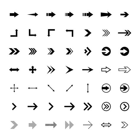 Premium Vector Arrow Symbol Icon Vector Template