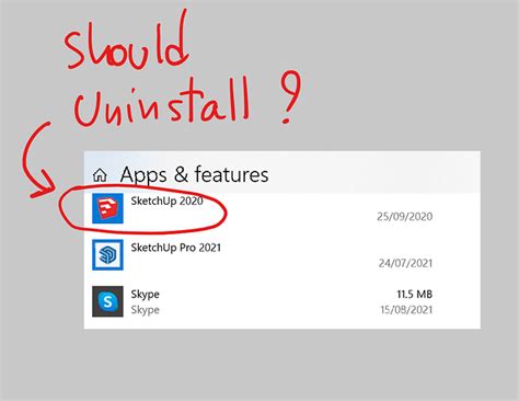 Is It Safe To Uninstall SketchUp I Currently Use Sketchup Pro SketchUp SketchUp