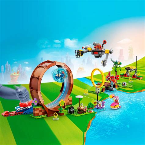 Best Buy Lego Sonic The Hedgehog Sonic S Green Hill Zone Loop