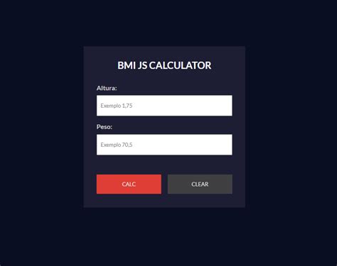 Github Marcooab Calc Bmi