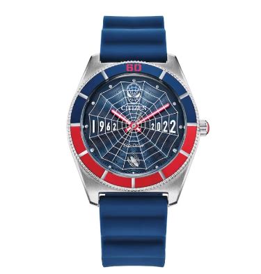 Citizen Men S Marvel Collection Black Panther Three Hand Titanium Bracelet Watch Silver