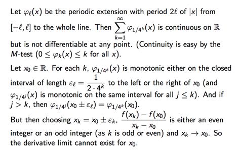 Real Analysis Are There Any Functions That Are Always Continuous