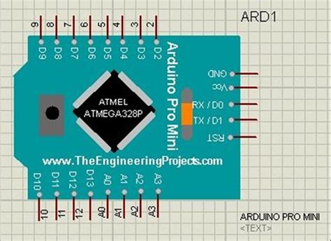 Arduino Pro Mini Library For Proteus The Engineering Projects