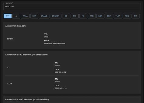 Github Parinpan Dns Resolver A Web App To Query Dns Records Of A