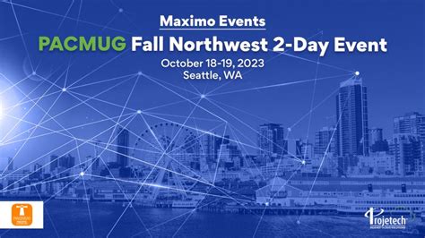 Projetech ☁ On Linkedin Pacific Maximo Users Group Northwest Fall