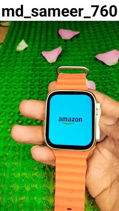 T800 Ultra Smart Watch Mein Amazon Laane Ke Liye Secret Number 👍 Reels Explore 1millionviews
