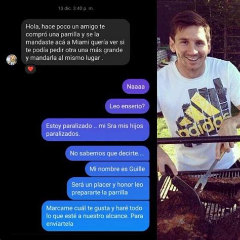 El Gesto De Lionel Messi Y Antonela Roccuzzo Que La Cambió La Vida A Un
