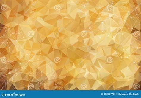 Low Poly Connecting And Dots Background Vector Tech Design Stock Vector Illustration Of