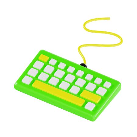 D Keyboard A Button Illustrations Free In PNG BLEND GLTF IconScout