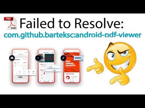 Pdfviewer Failed To Resolve Github Barteksc Android Pdf Viewer