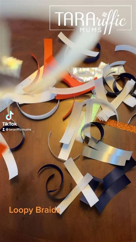 Homecoming Mum Loopy Braids Tararifficmums Homecoming Homecomingmum