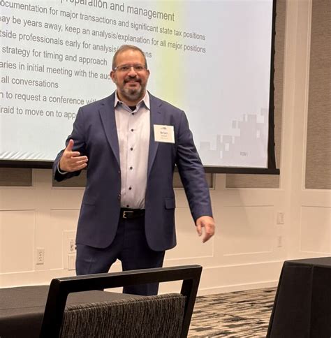 Rsm Colleagues Amol Jain Evan Fullmer And Brian Kirkell Addressing