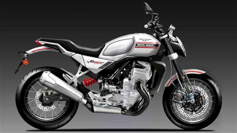 Recreación de la Moto Guzzi V100 Mandello naked