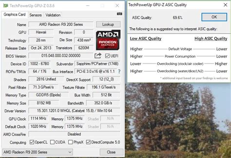 Post Your Gpu S ASIC Quality Page TechPowerUp Forums