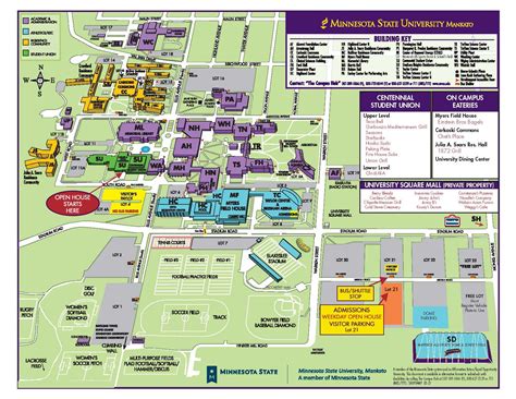 Open House And Campus Visit Day Parking And Maps Minnesota State