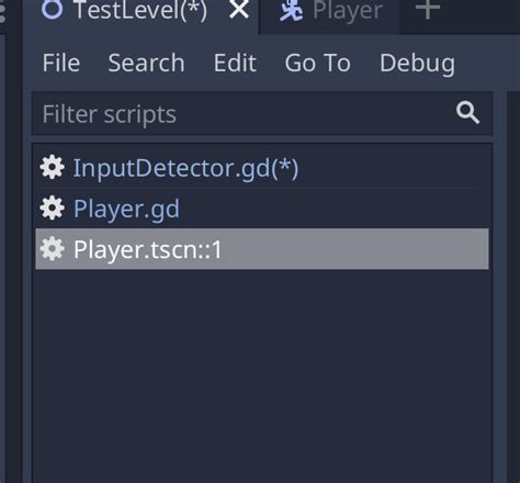 anyone know why my script sometimes shows as player gd and sometimes as