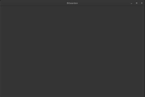 Black Screen Gnome 416 And 420 Wayland · Issue 2661 · Bitwarden