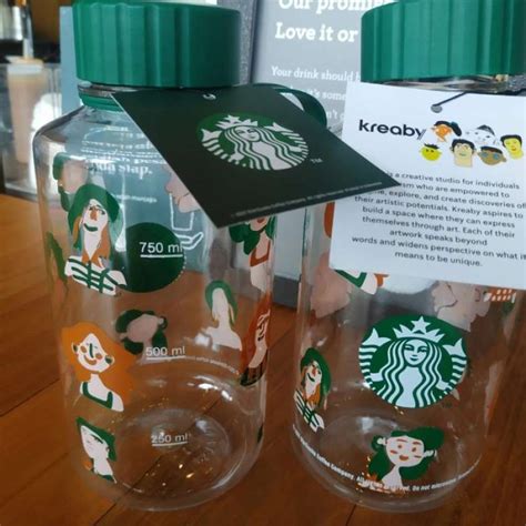 Jual Water Bottle Starbucks Desain Kreaby Di Seller