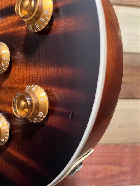 Patrick Eggle Macon Special One Piece American Redwood Figured Top In