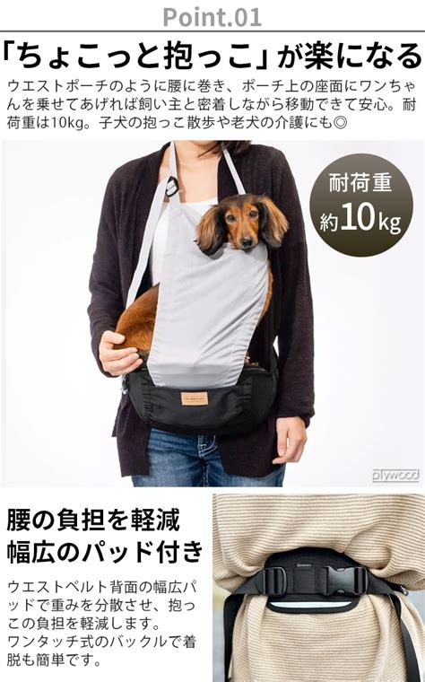 ザ・グリーディドッグ The Greedy Dog ヒップシート ～ちょい乗せできるお散歩ポーチ～ Tgd 007 新着