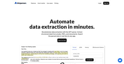 airparser ai tool reviews pricing and alternatives in 2023