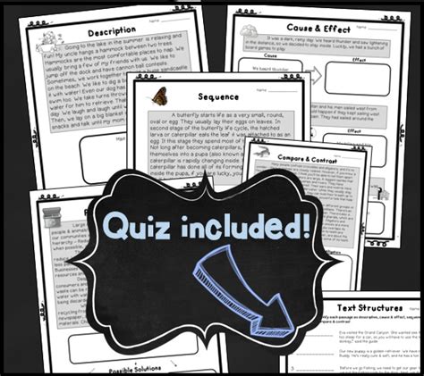 teach text structure in 4 easy steps peas in a pod lessons
