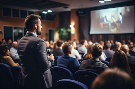 Premium Ai Image Business Conference Presentation With Audionic