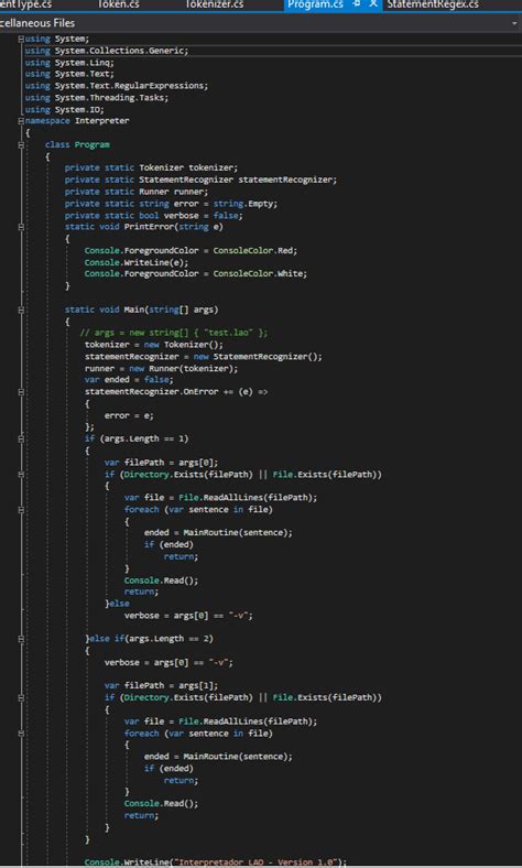 This Interpreter Executes Code Written In Lao