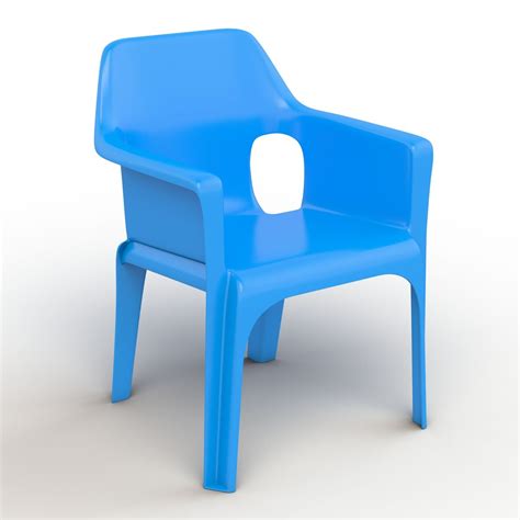 Plastic Chair 3d Model 5 Max Obj Unknown Free3d