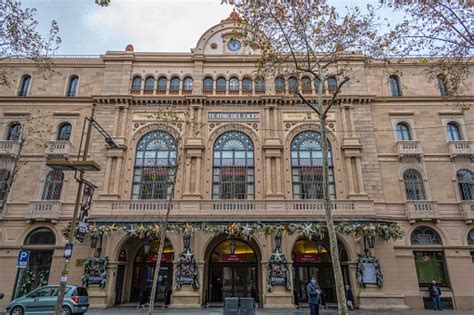 그란 테트레 델 리세우 오페라 하우스 람블라스 바리 고딕 바르셀로나 카탈로니아 스페인 Gran Teatre Del Liceu에